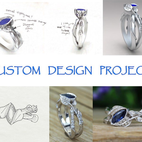 Custom Ring Design - Etsy