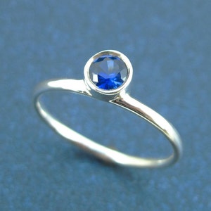 Sapphire Wedding Set, Sapphire Bridal Set, Diamond Wedding Set, Bridal ...