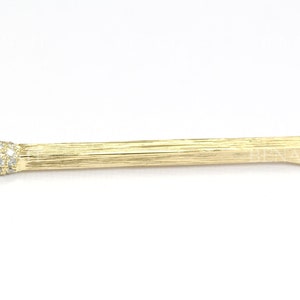 Gold Match Stick Pendant, 14k Match Diamond Pendant, Fire Matchstick ...