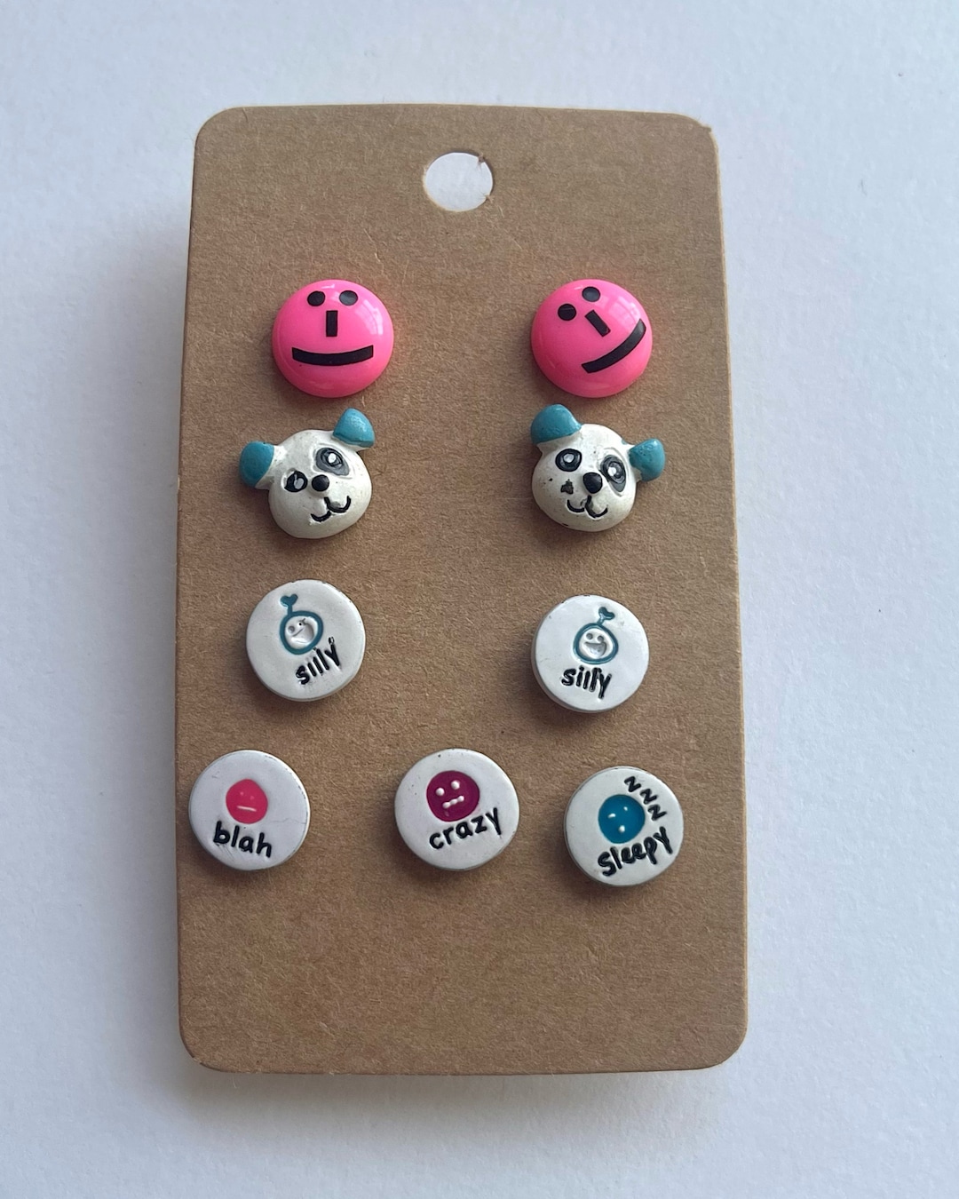 Vintage Retro Y2k Kawaii Stud Earrings - Etsy