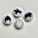 Dragon Ball Z Character Pinback Buttons: Goku, Gohan, Vegeta, Krillin ...