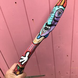 Talking Sticks Unique Hand-painted Driftwood Creations - Etsy