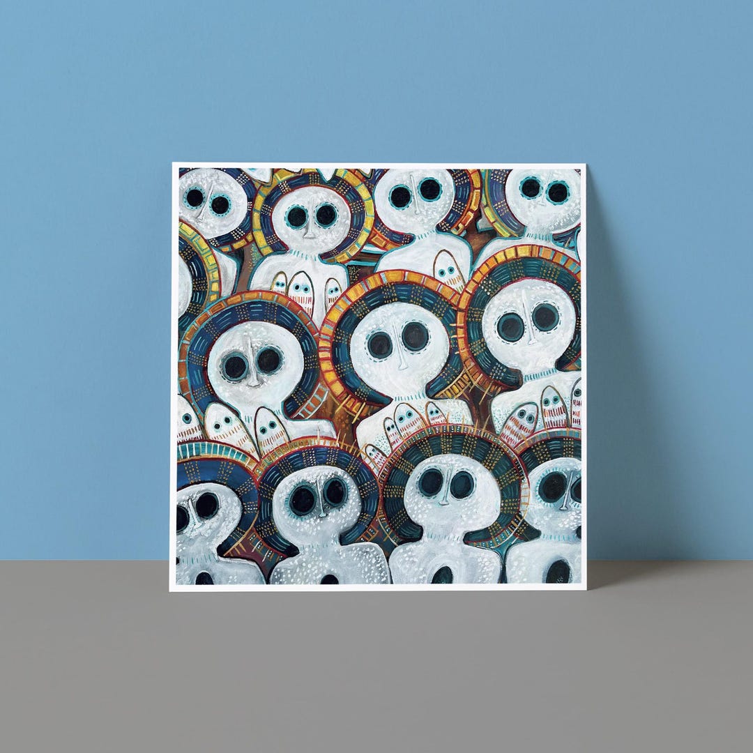 Greetings Card. Cosmos - Shamanic Artwork - Etsy