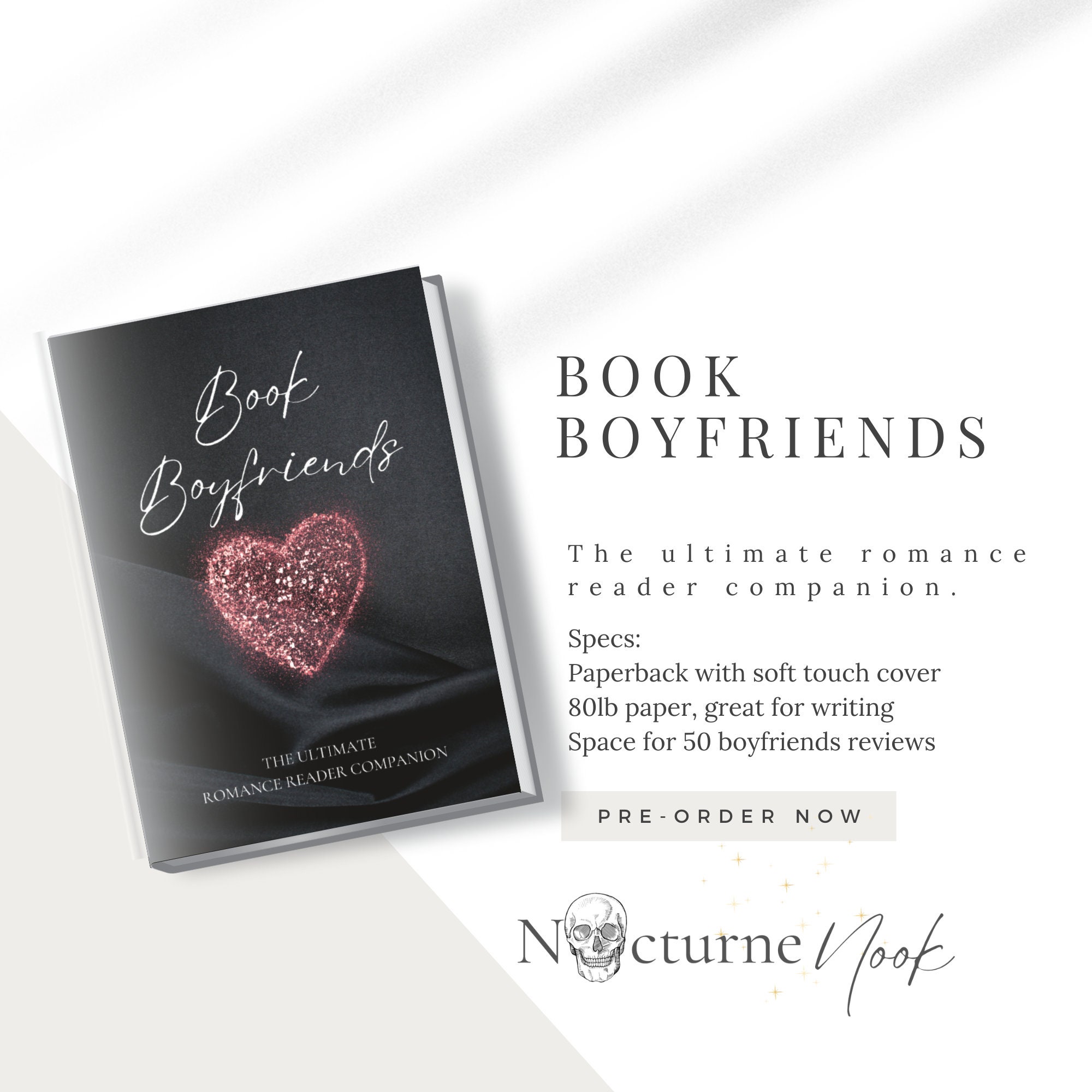 Book Boyfriends A Character Review Book for Romance Readers Gift ...