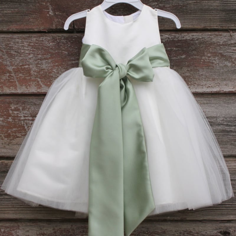 Green Tulled Dress - Etsy