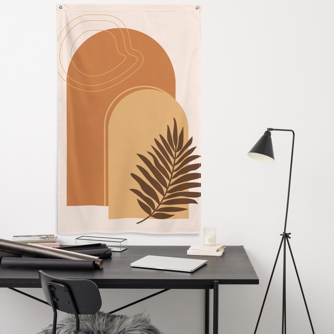 Boho Flag Wallhanging Bohemian Flag Home Decor Modern Boho - Etsy