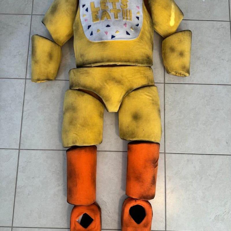 Five Nights At Freddys Costume Chica Etsy