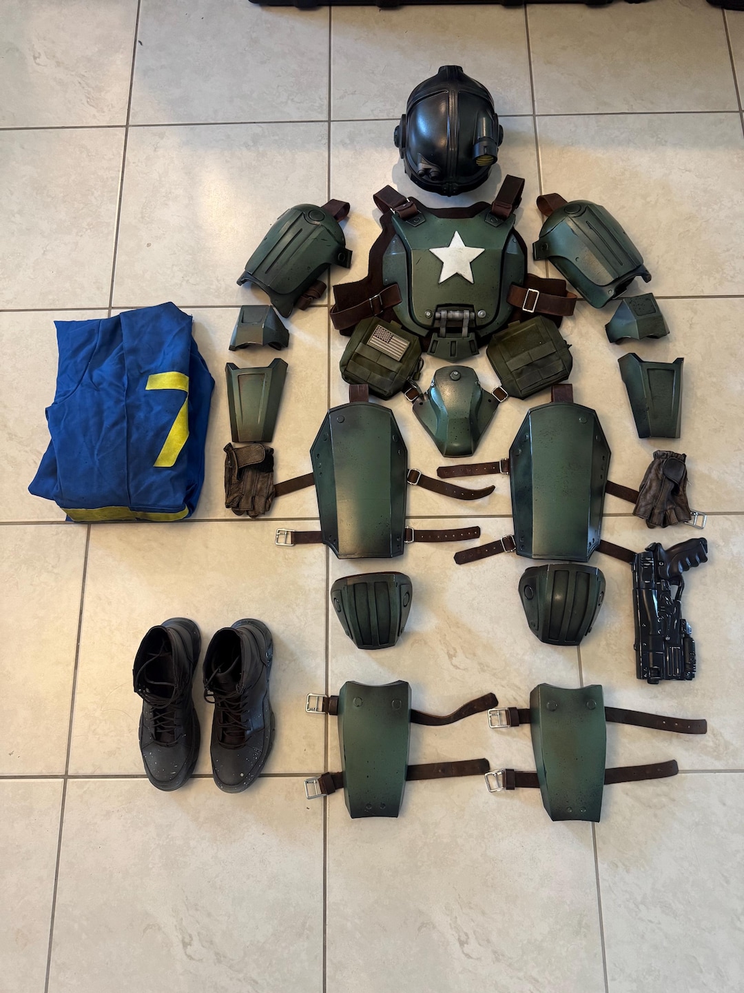 Fallout Combat Armor Costume Set - Etsy