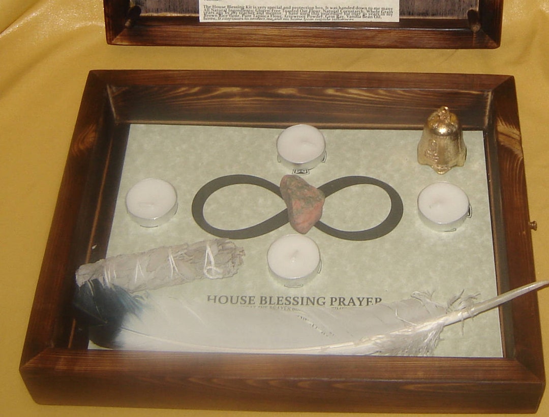 House Blessings Kit in Handcrafted Wooden Box - Etsy