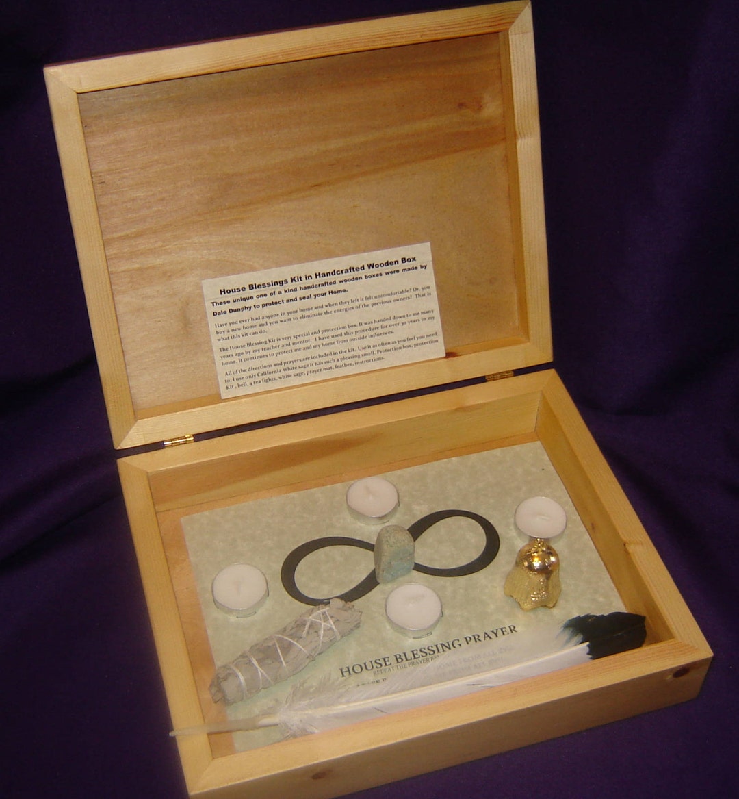 House Blessing Kit in Handcrafted Wooden Box - Etsy