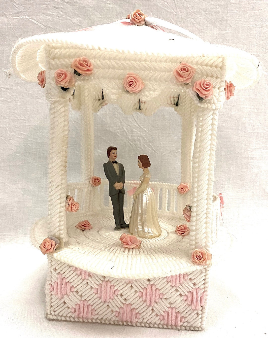 Vintage 70s Wedding Cake Topper OOAK Cake Topper - Etsy