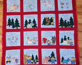 Storybook Quilt - Etsy