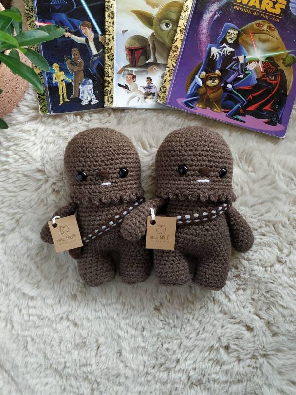 Toys Amigurumi Chewy Star Wars Wookie Chewbacca Plushie Starwars Plush ...