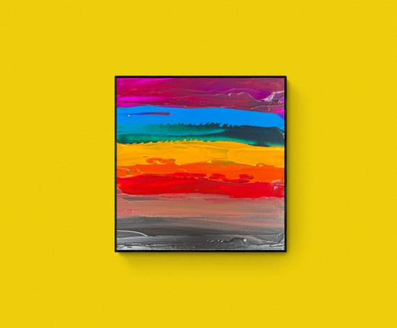 The Philly Rainbow Pride Flag Pride Painting Art LGBTQ - Etsy