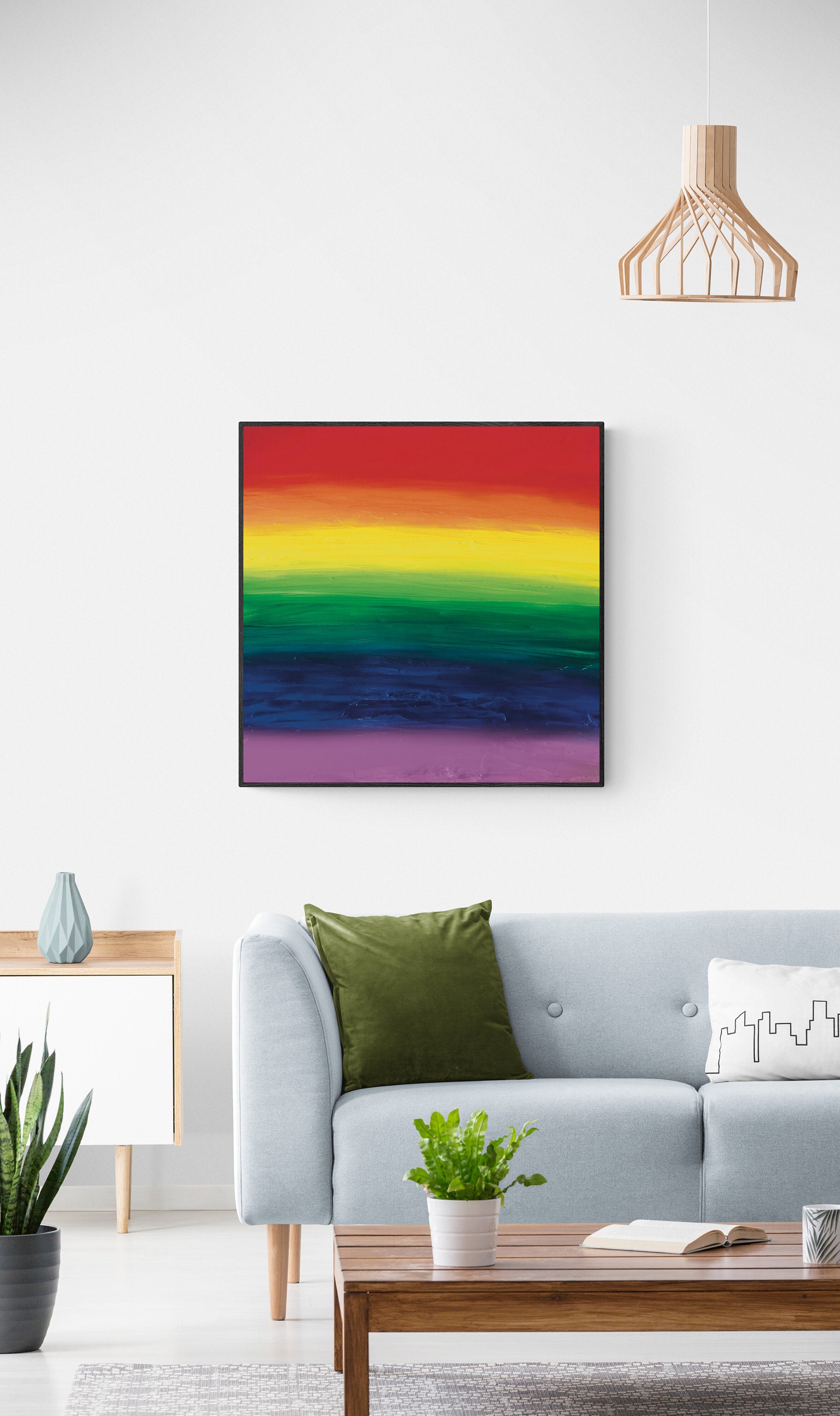 Pride Painting Art LGBTQ Painting Queer Gay Lesbian Art | Etsy