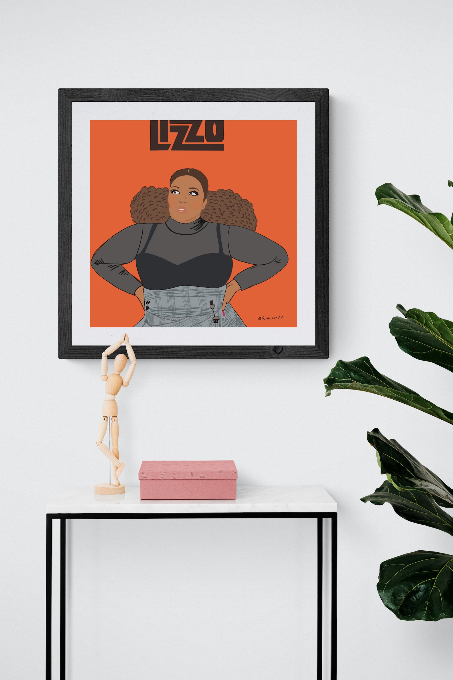 Lizzo Art Print Lizzo Poster Valentine's Day Gift Good - Etsy