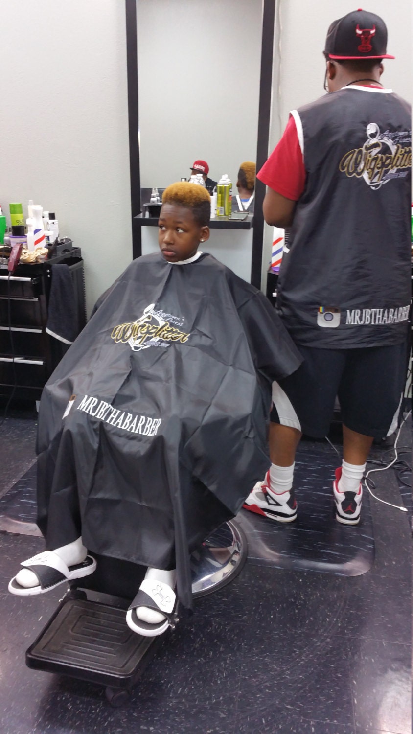 Custom Barber Apparel Custom Smocks for Barbers and Hair - Etsy