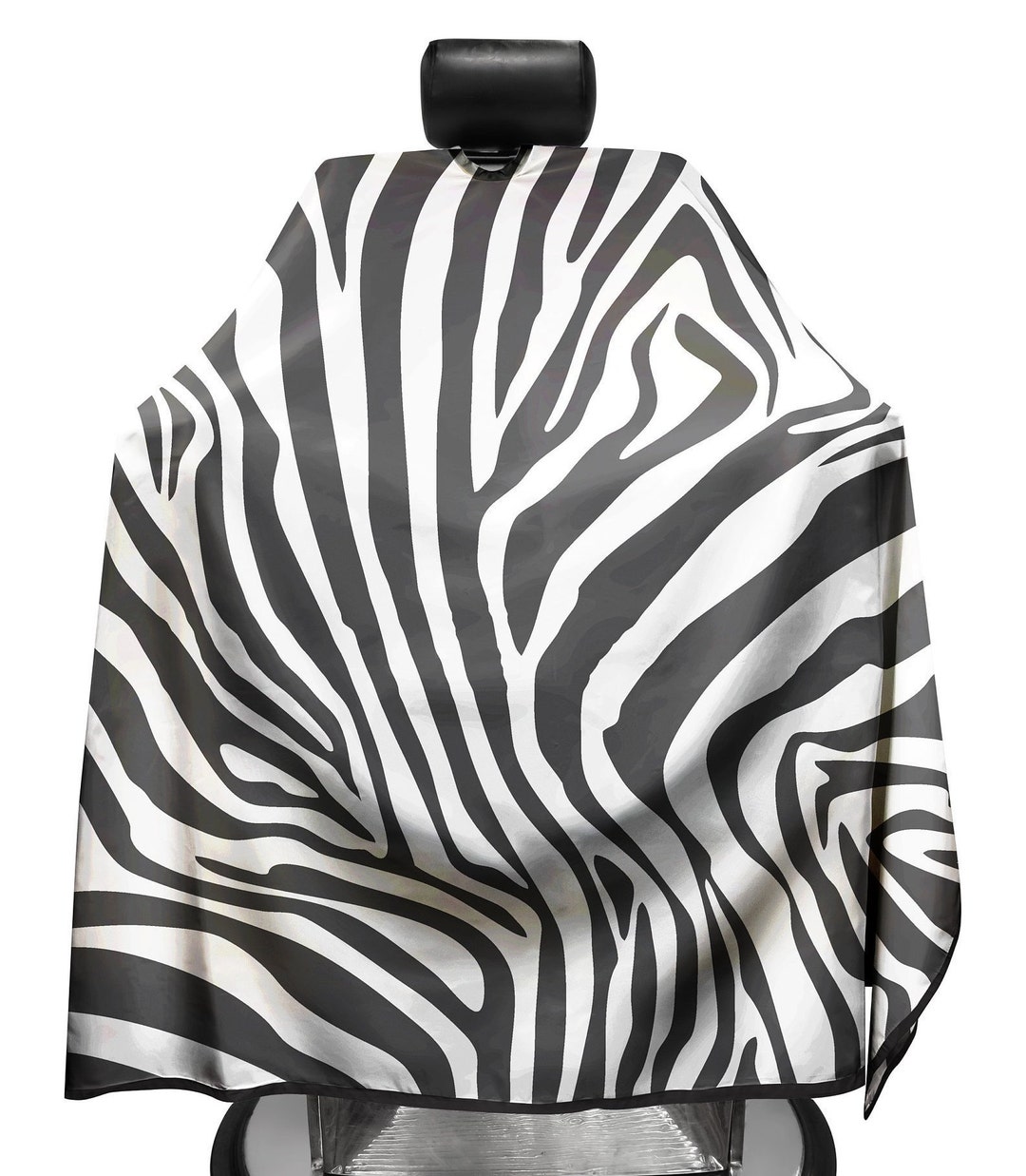 Exotic ZEBRA Barber Cape! Modern Capes for Modern Stylist and Barbers ...