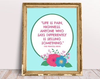 Life Pain Quote - Etsy