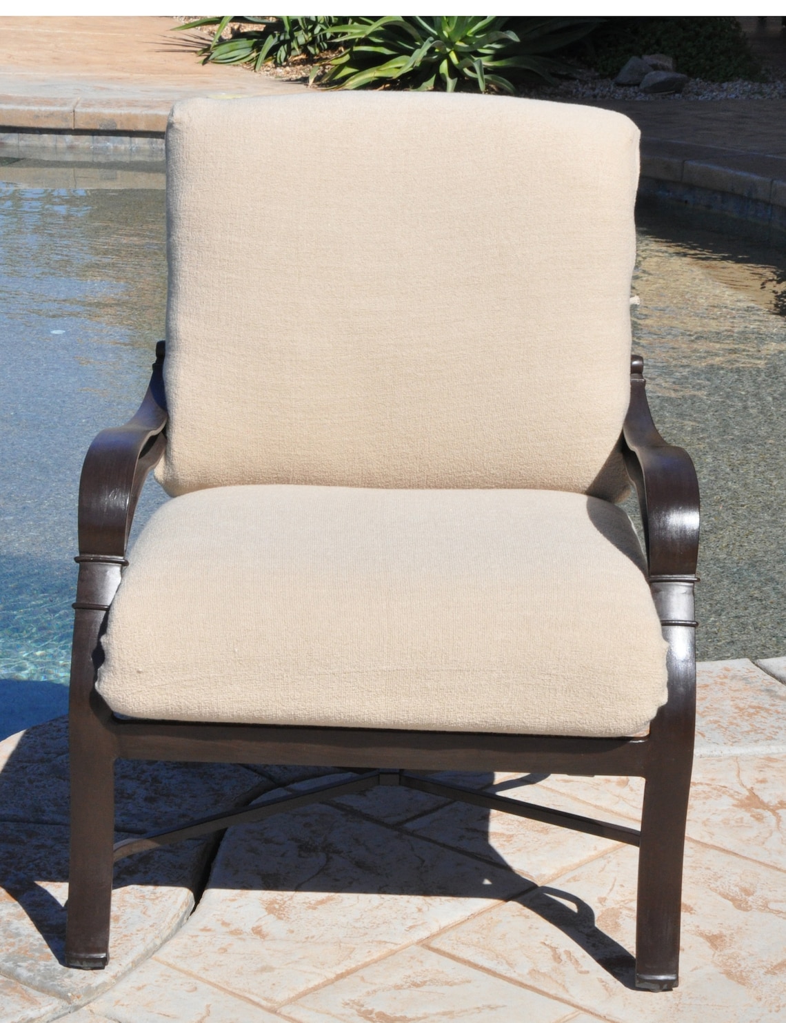 Outdoor Patio Slipcovers for 2 Piece Deep Seat in 7 Colors - Etsy