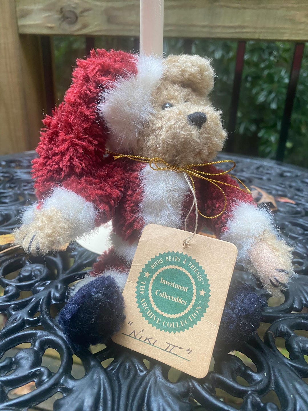 NIKI II, Retired 1999 Boyds Bears Teddy Bear, Collectible, Boyds Bears ...