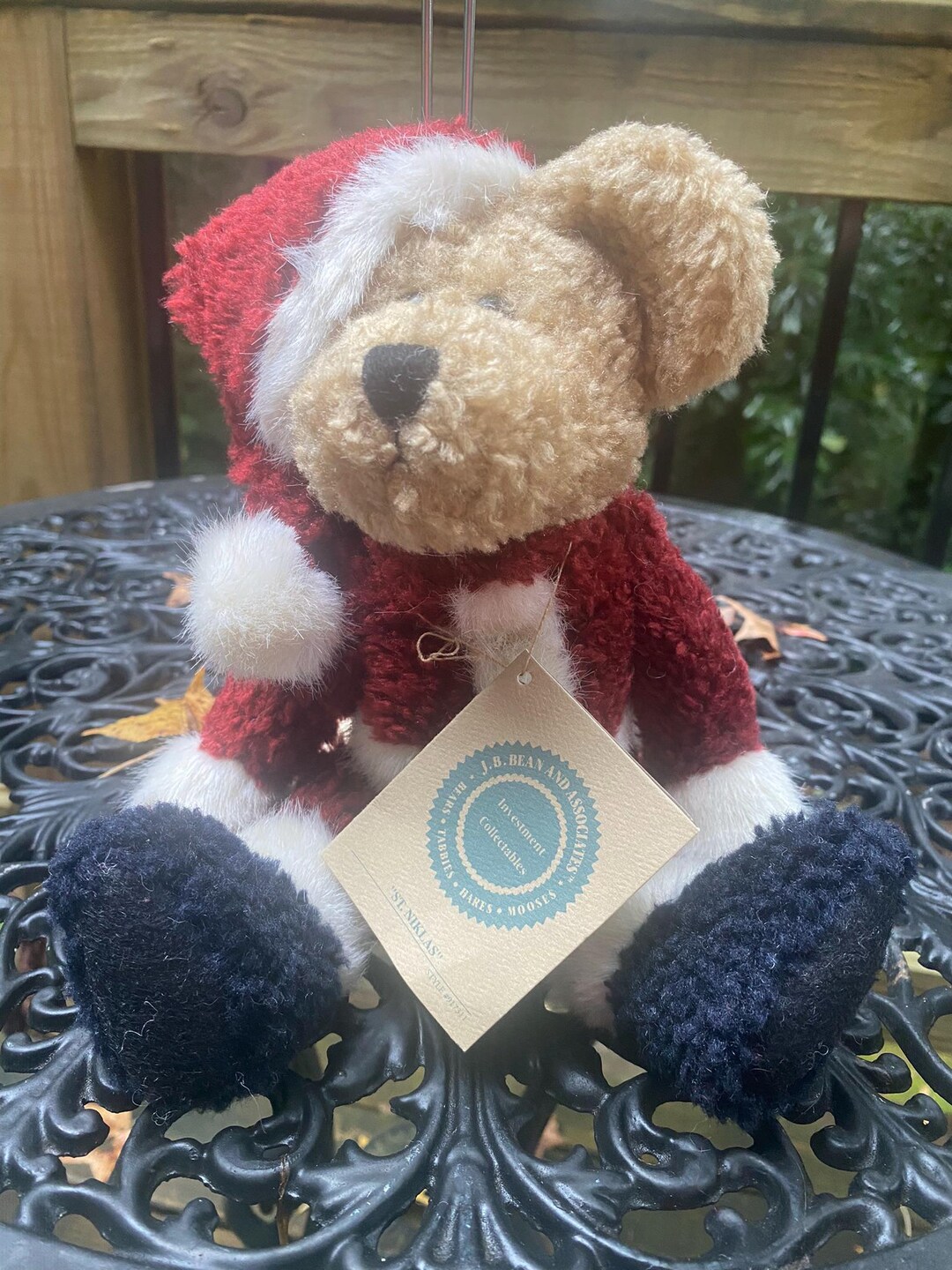 ST. NIKLAS, Retired 1999 Boyds Bears Teddy Bear, Collectible, Boyds ...