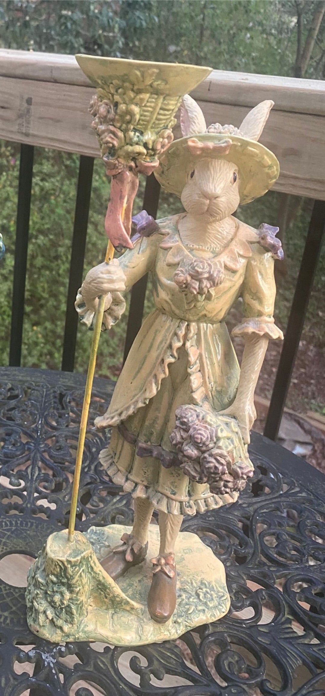 Vintage Mark Roberts Collection Standing Rabbit, Bunny Figurines ...