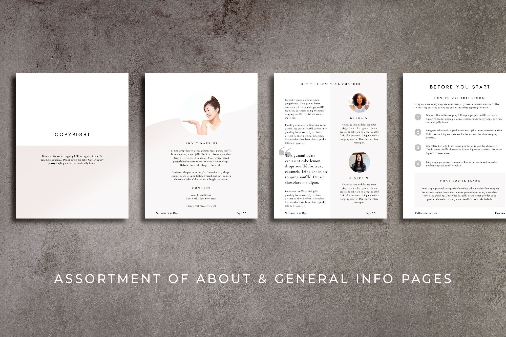 SUKI Canva Ebook Template, Perfect for Designing Info Products and Lead ...