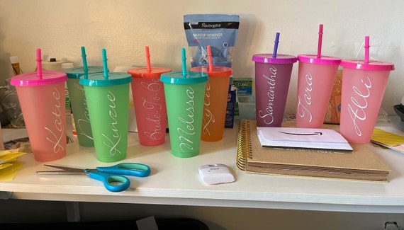 Customizable Color Changing Cup - Etsy
