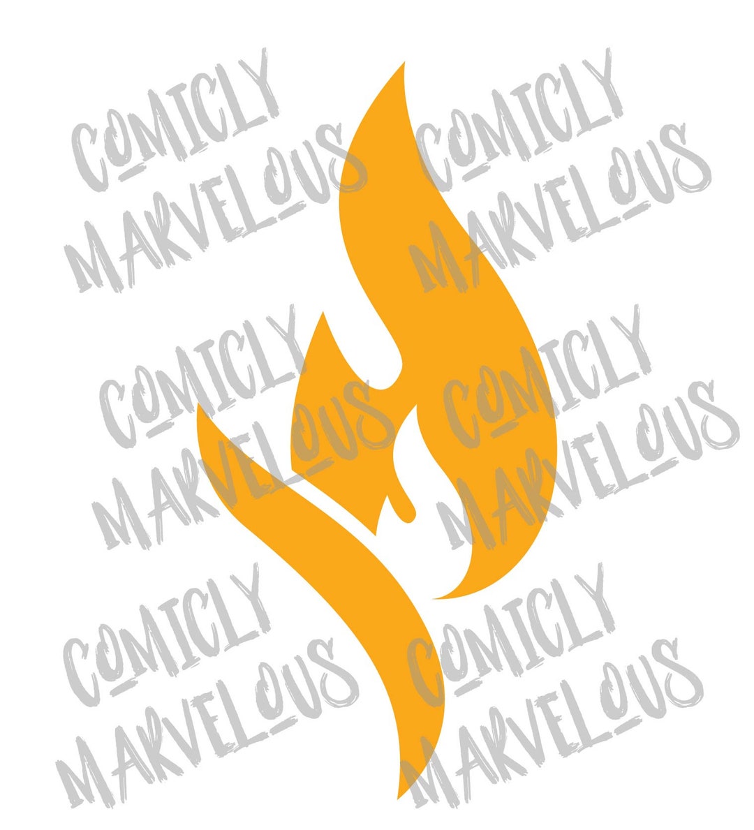 Simple Flame Sketch Logo Vector Digital Download - Svg, Png, Eps, Dxf ...