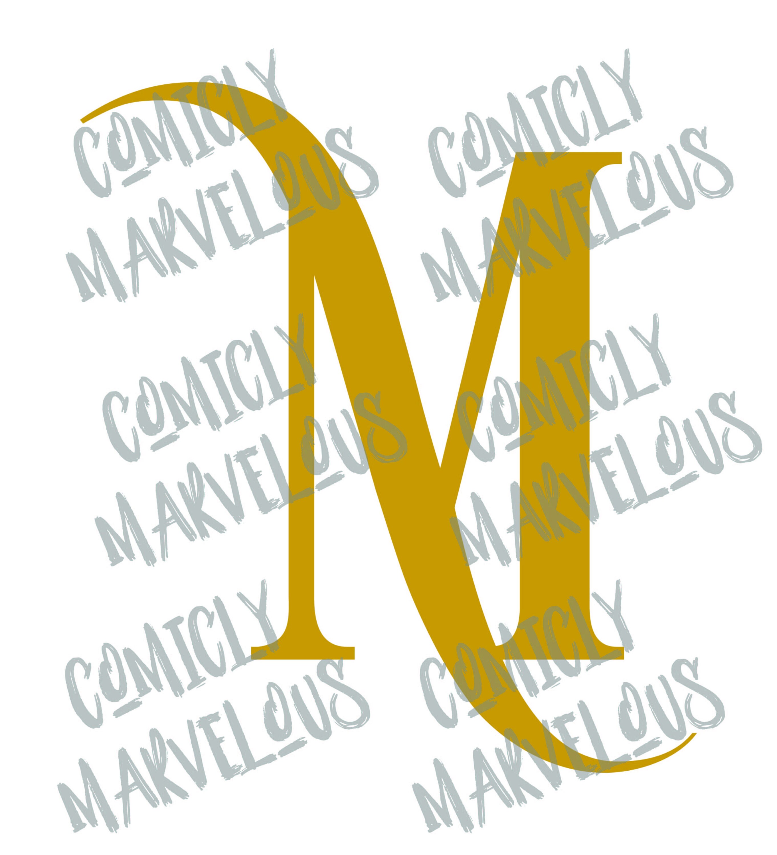 Letter M In Different Fonts