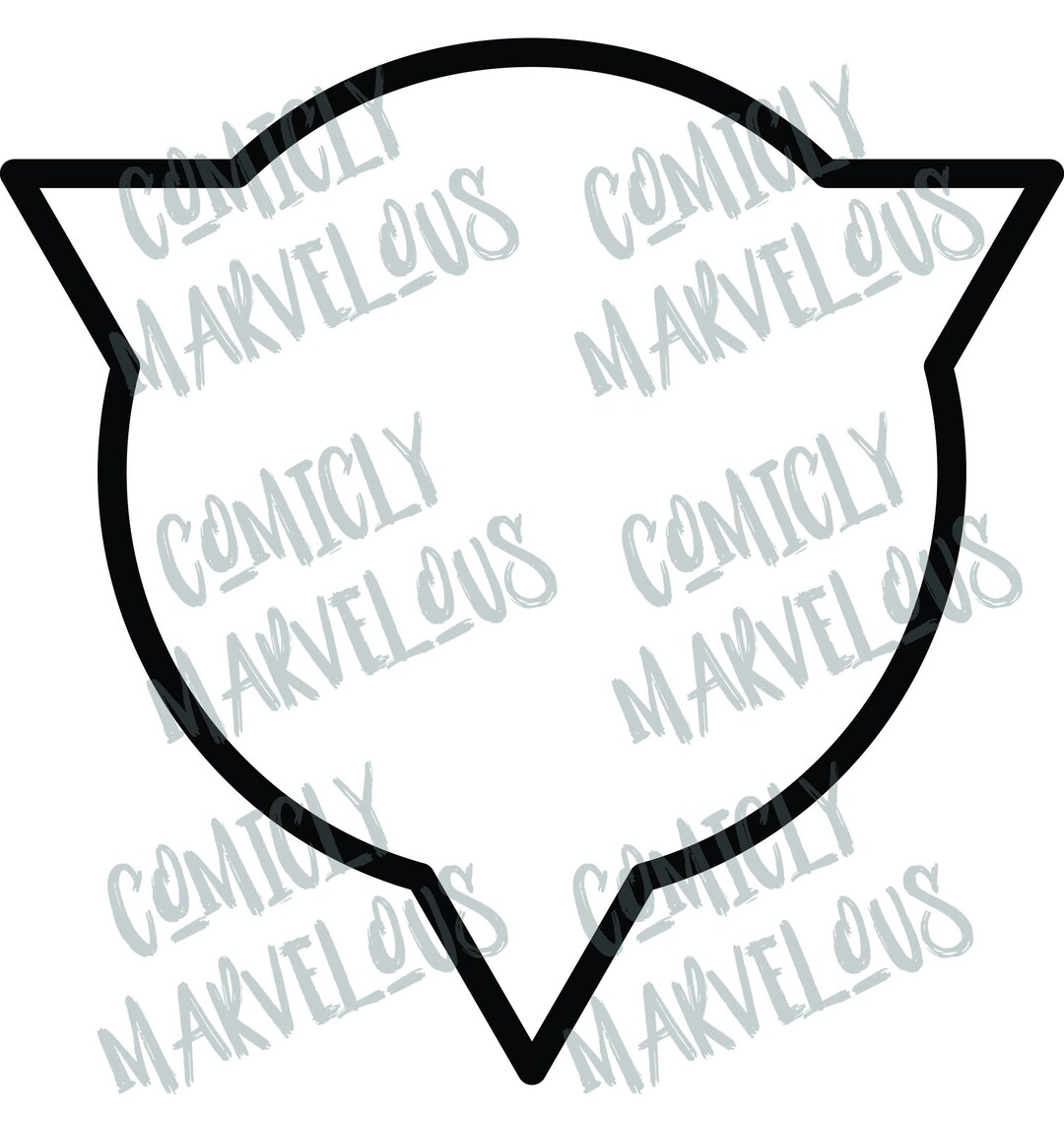 Triangle Circle Frame Vector Digital Download Svg Png Eps - Etsy