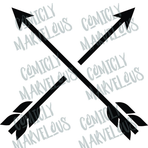 Crossed Arrow Logo - Etsy