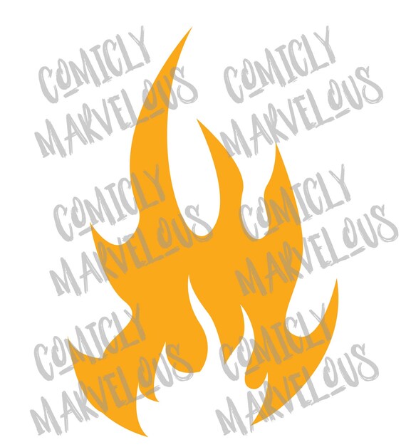 Simple Flames Vector