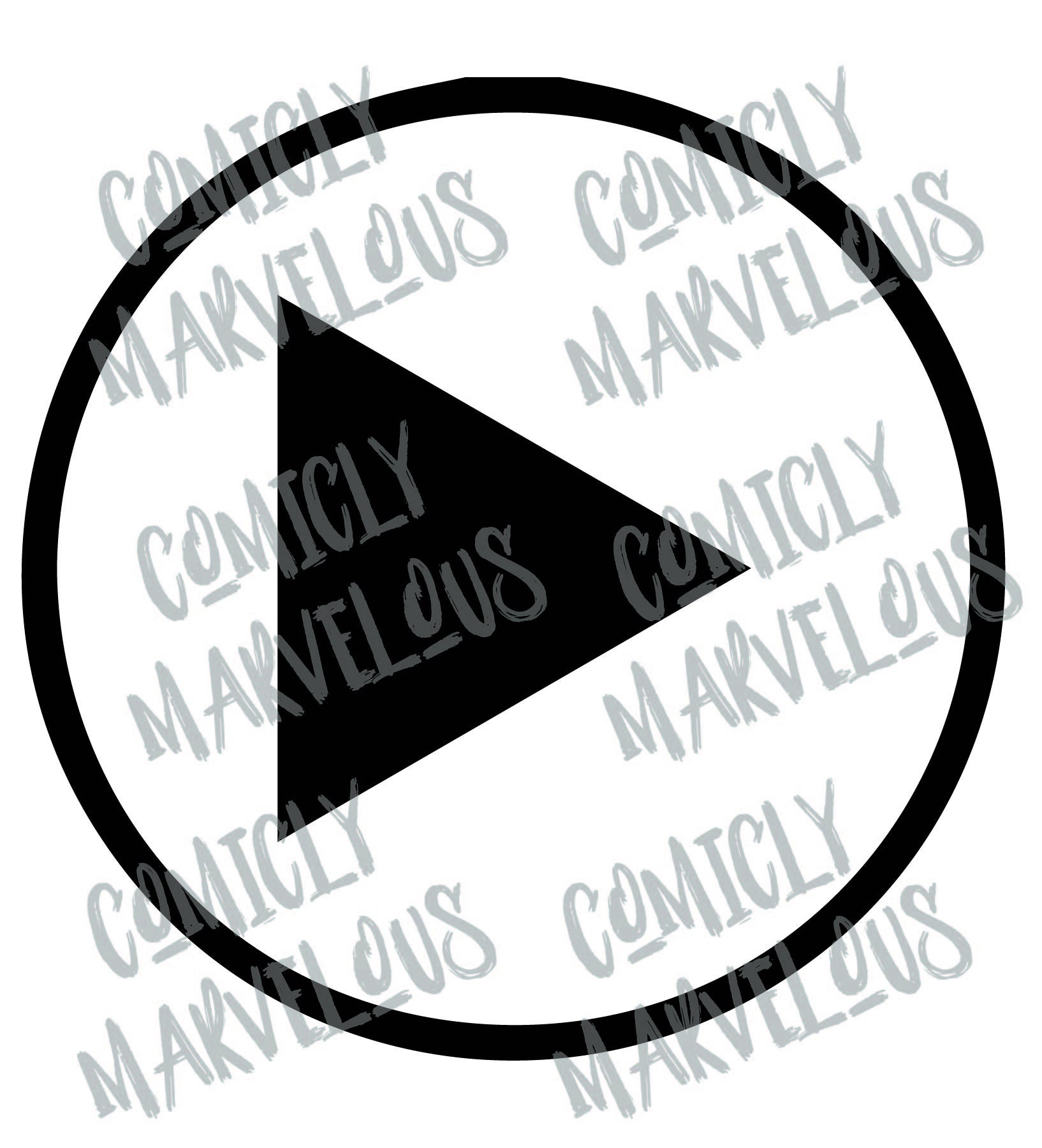 Music Play Button Vector Digital Download Svg, Png, Eps, Dxf, Jpg - Etsy