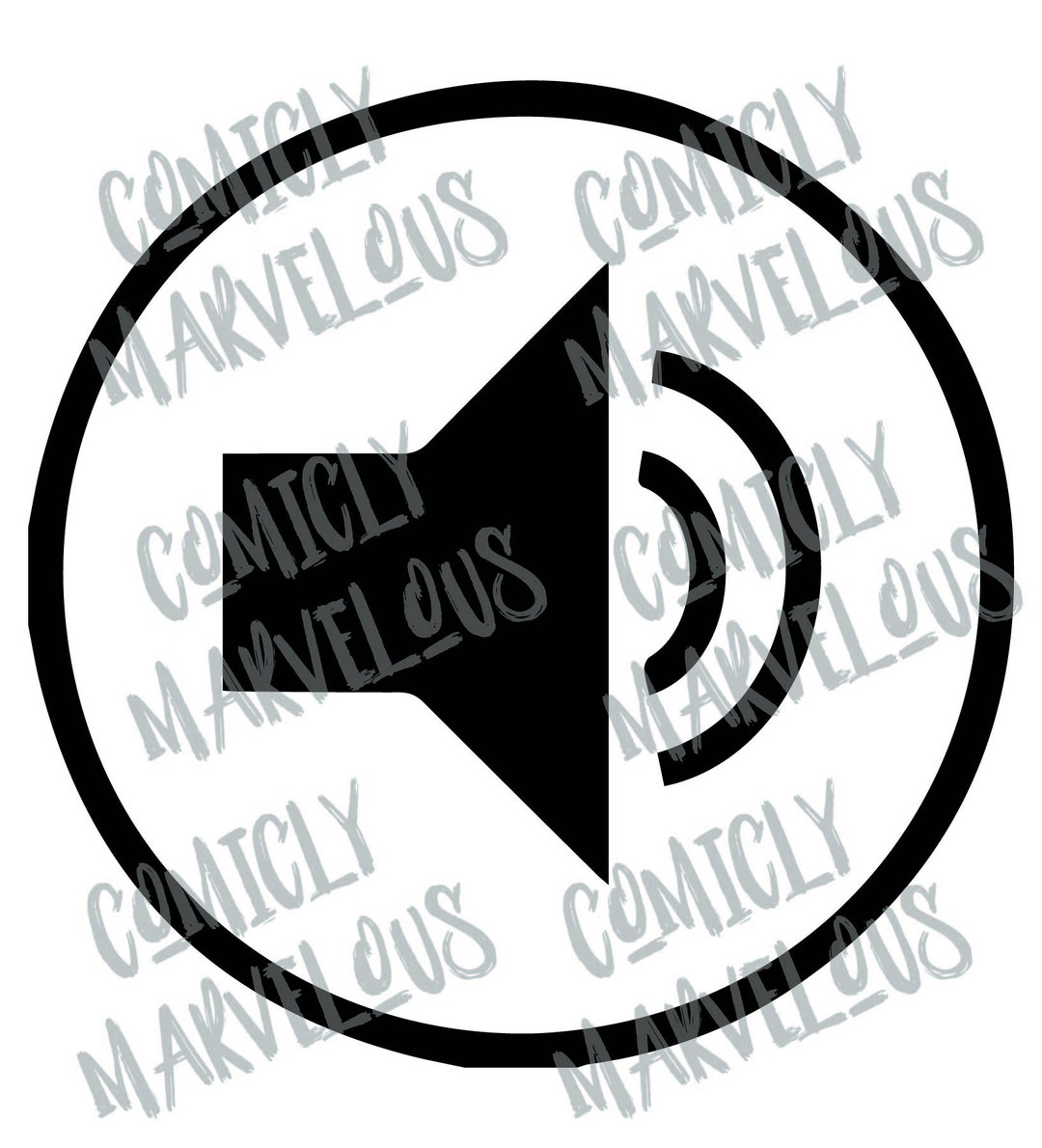 Music Volume Button Vector Digital Download - Svg, Png, Eps, Dxf, Jpg ...