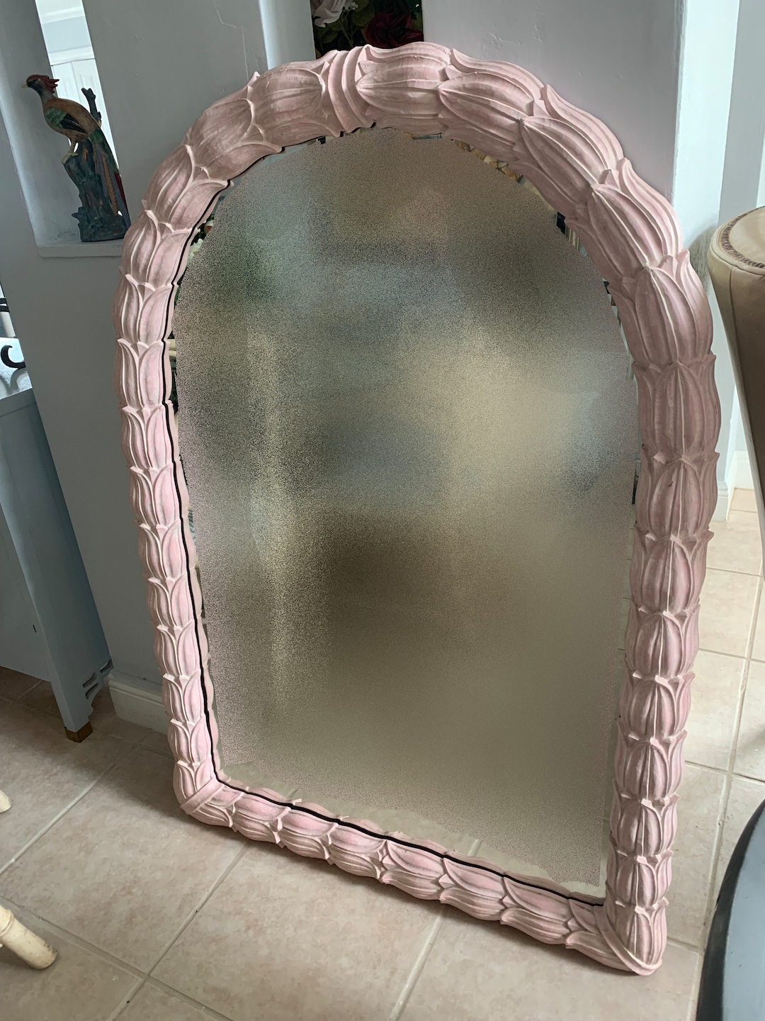 1984 Turner Mirror Tulip Flowers Frame Large - Etsy