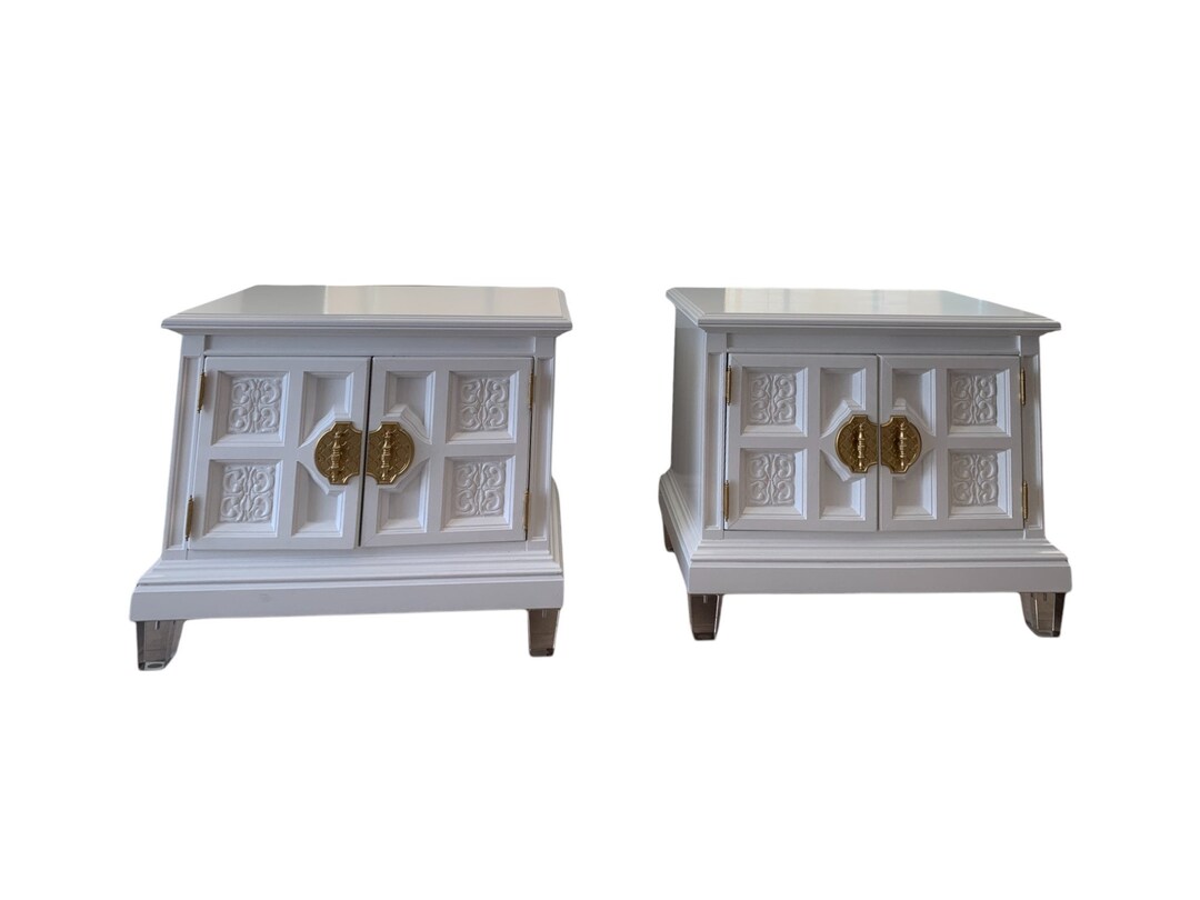 Unique Furniture Manufacturing Co. End Tables/nightstands One Drawer ...
