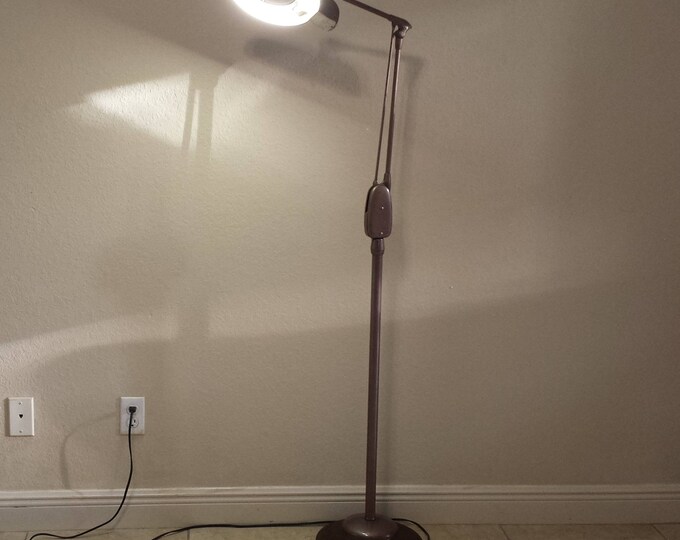 Vintage Dazor Floating Fixture Industrial Lamp Model M-1410 With ...