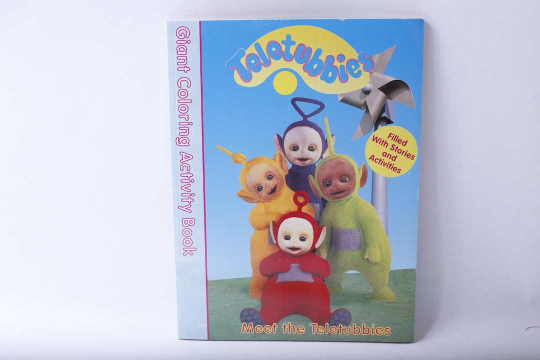 Teletubbies, Meet the Teletubbies, Giant Coloring Activity Book ...