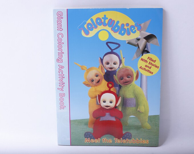 Teletubbies, Meet the Teletubbies, Giant Coloring Activity Book ...