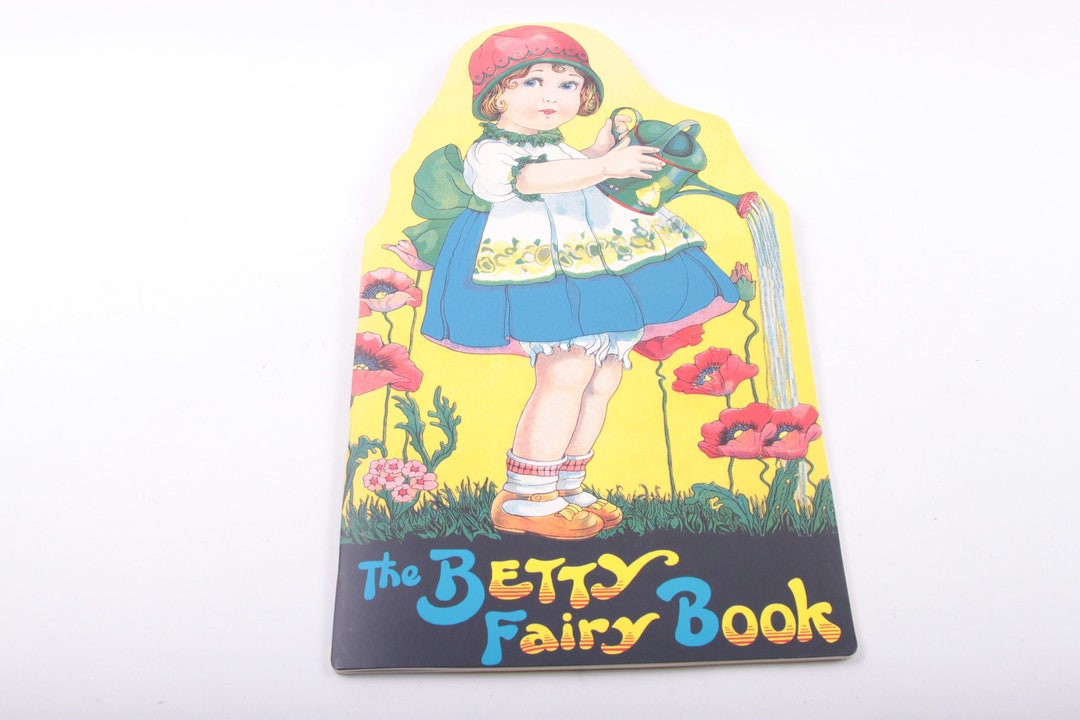 The Betty Fairy Book, Fantasy, Shape Book, Illustrated, Vintage ...