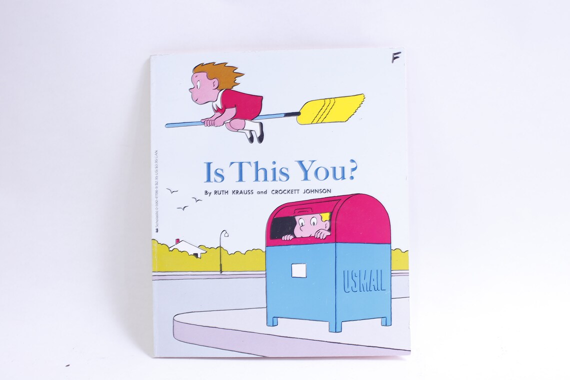 Is This You, Picture Book, Ruth Krauss, Crockett Johnson, Scholastic ...