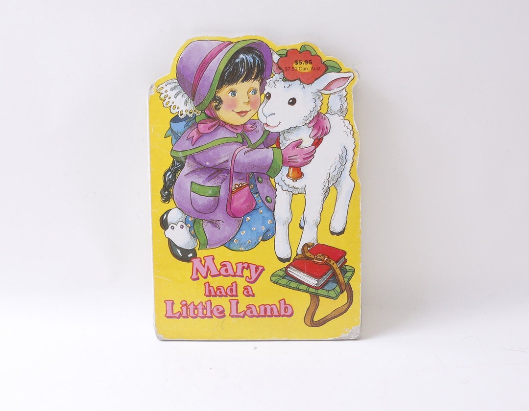 Mary Had A Little Lamb, Rhymes, Shape Book, Playmore, Picture Book ...