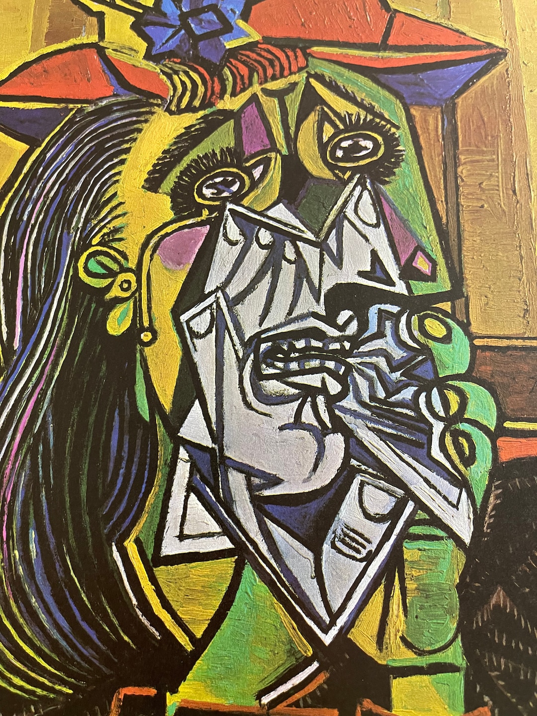Picasso La Femme qui pleure Femme au chapeau Portrait - Etsy France