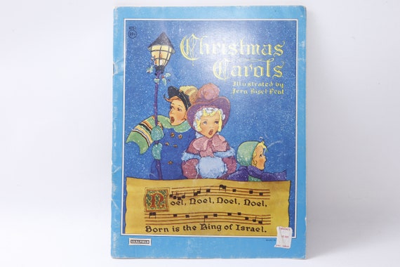 Christmas Carols Songbook Musical Notes Music Sheets - Etsy