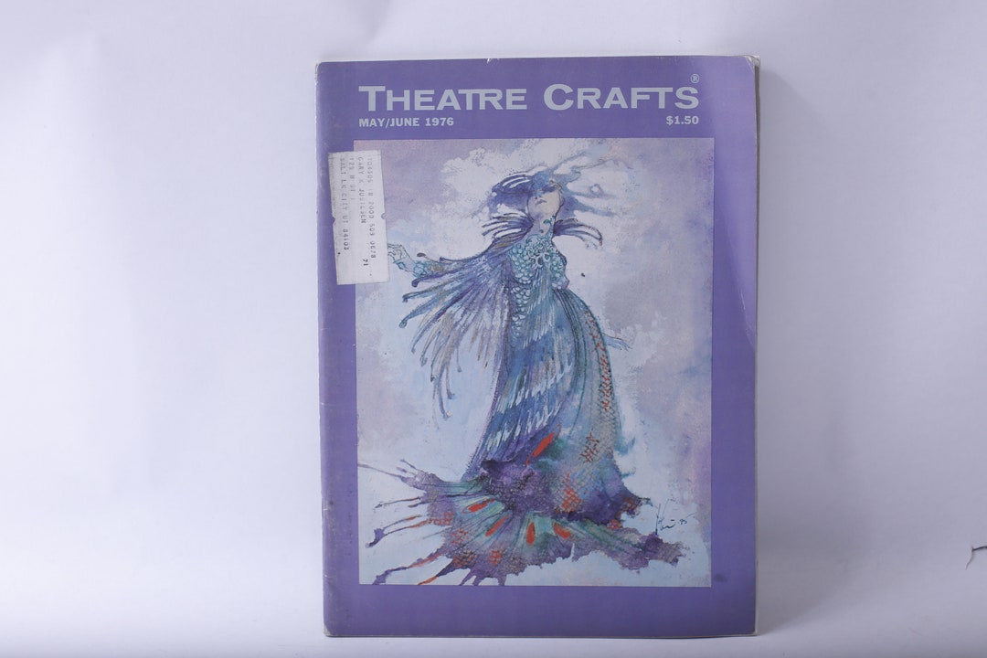 Theatre Crafts, Magazine, May June 1976, Illustrated, Stagecraft, Set ...