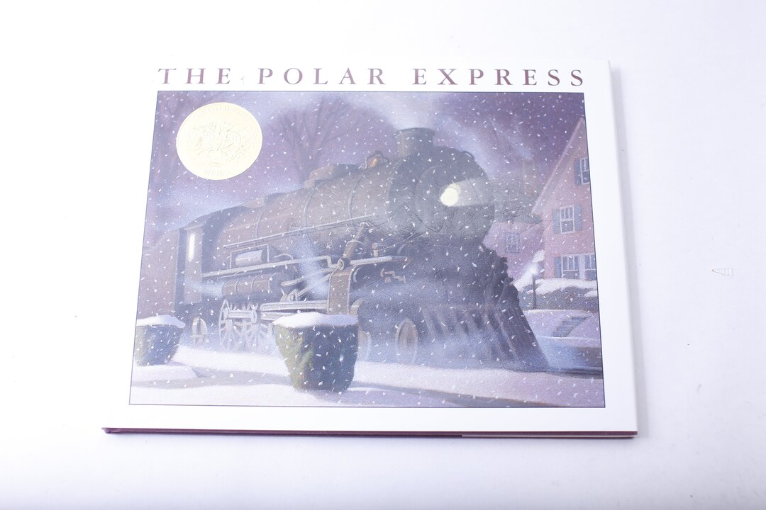 The Polar Express, Picture Book, Hardcover, Dust Jacket, Illustrated ...