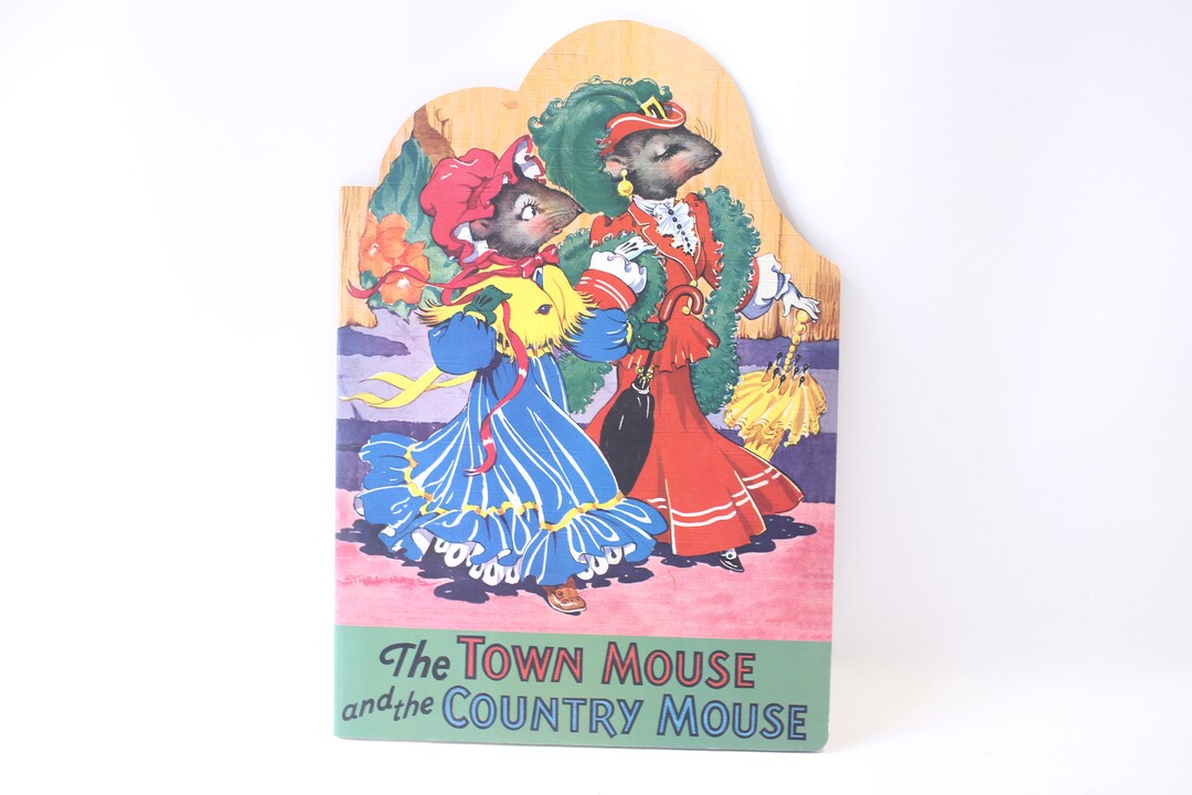 The Town Mouse and the Country Mouse, Picture Book, Illustrated, Shape ...