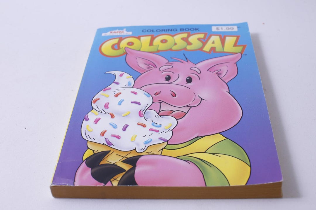 Kappa, Activity Books, Jumbo, 2003, Animals, Colossal, Uncolored ...